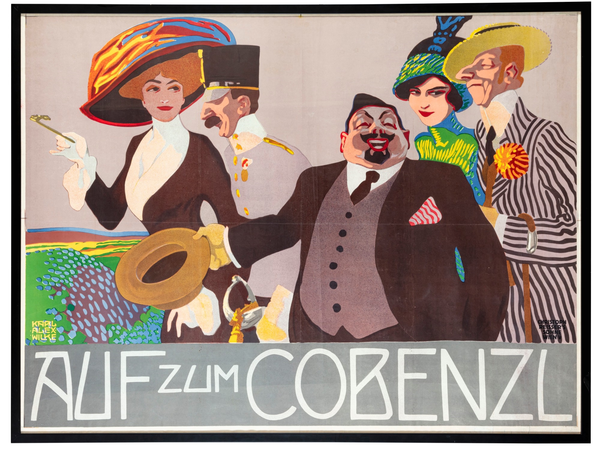 Karl Alexander Wilke | Auf zum Cobenzl (1907) | MutualArt