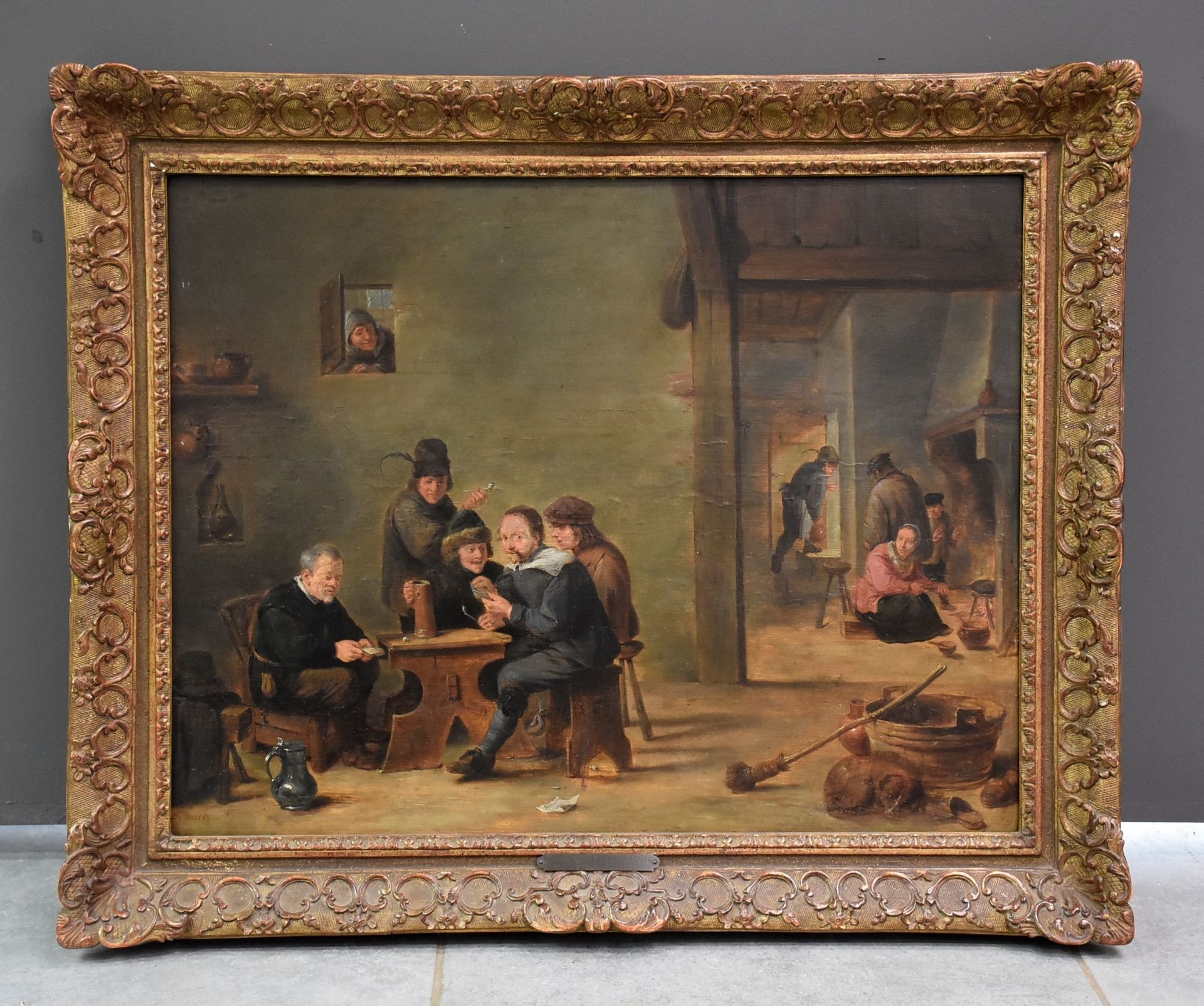 David Teniers the Younger | Card players in an inn | MutualArt