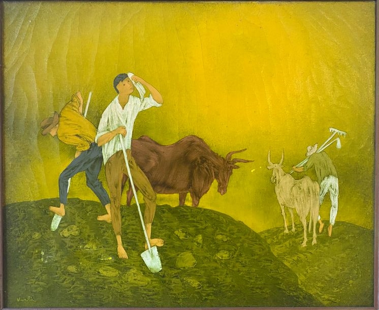 Félix Varla | The ploughmen | MutualArt
