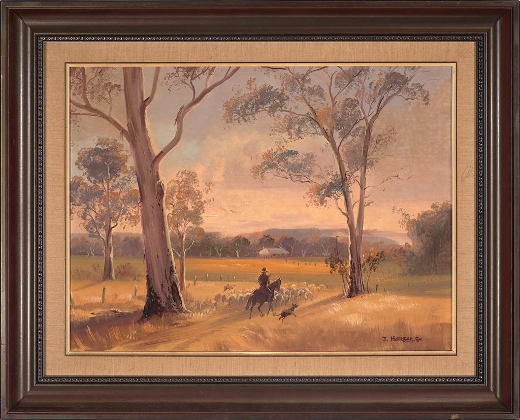 John Hansen | Drover's Day (1987) | MutualArt