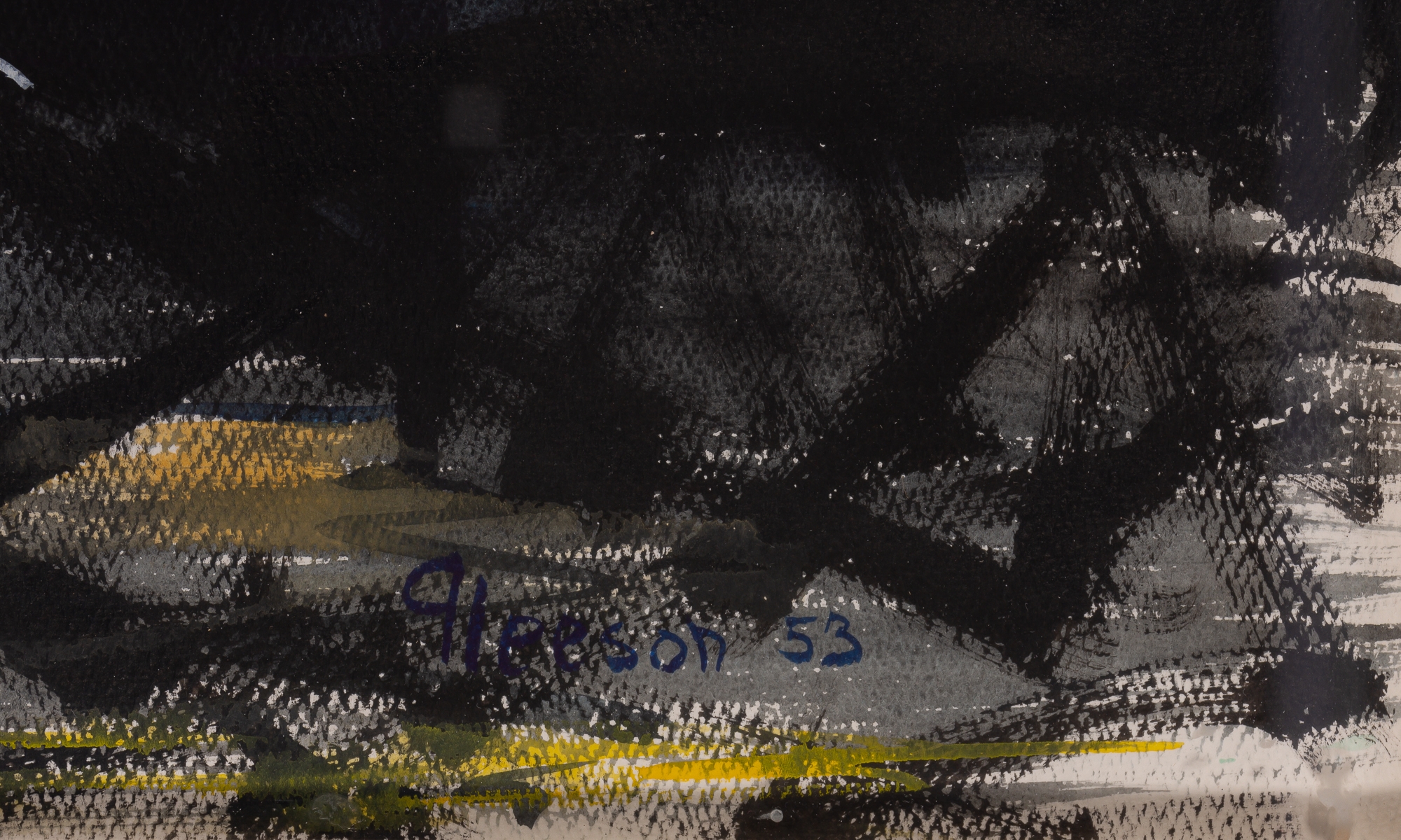Gerald Gleeson | Village Patterns (1955) | MutualArt