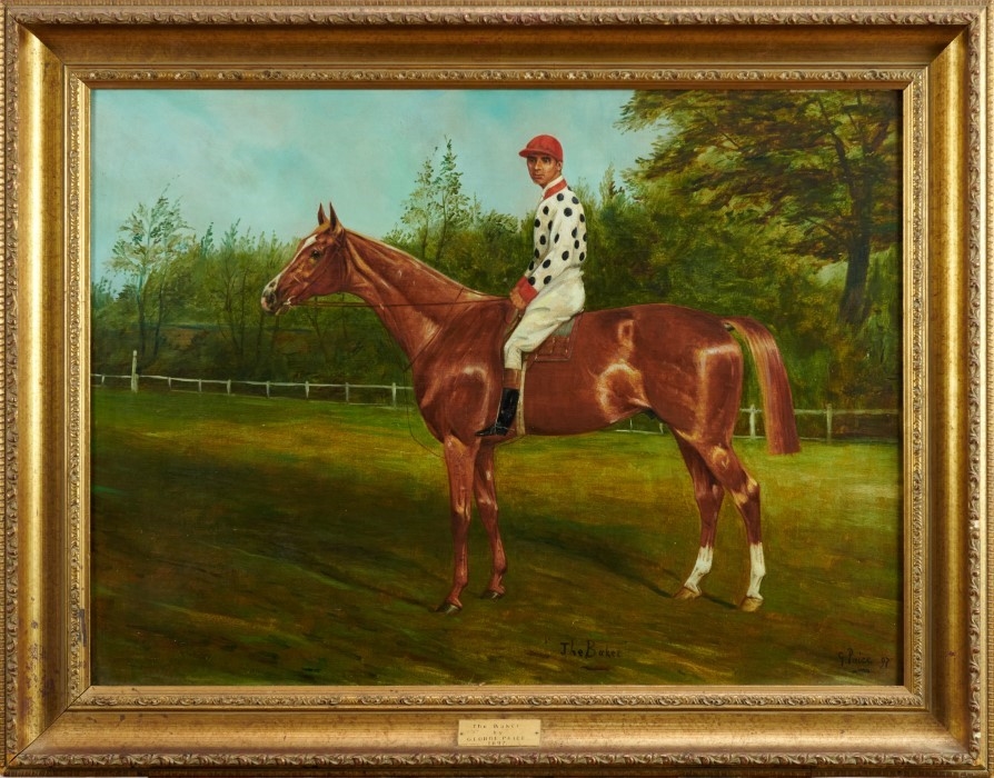 George Paice | George Paice horse and jockey (1897) | MutualArt