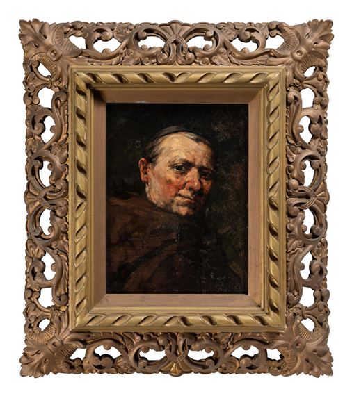 Frank Duveneck | Portrait of a Franciscan Friar | MutualArt