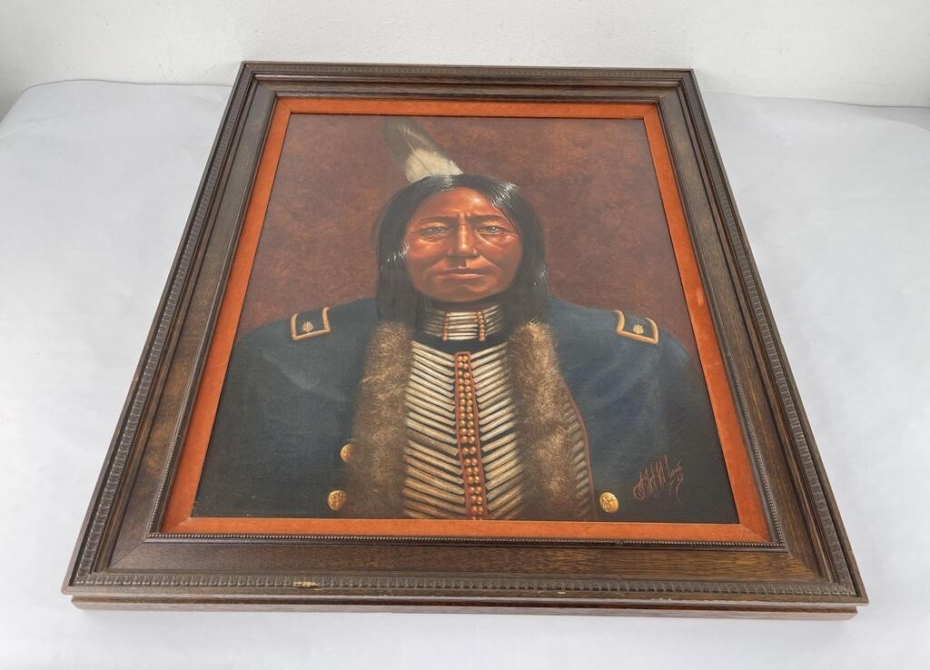 Hermon Adams | Lieutenant Kangiyatapiki Blackfoot Chief Standing Rock ...