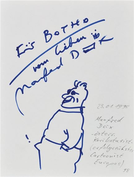 Manfred Deix | Untitled (1998) | MutualArt