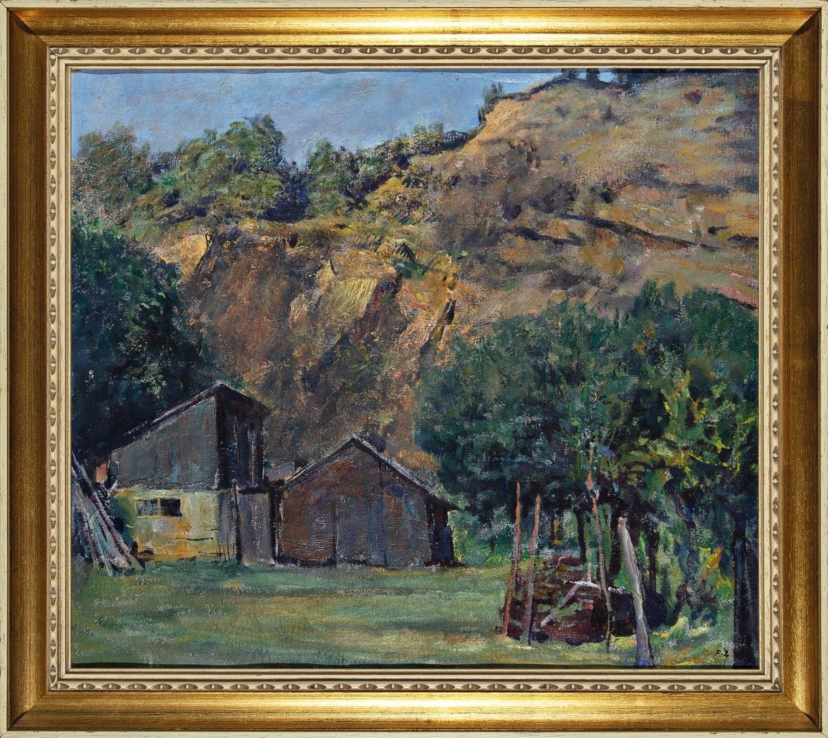 Fritz Zerritsch | STADEL IM WINDSCHUTZ | MutualArt