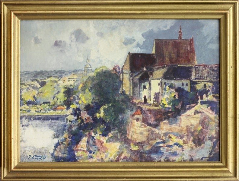 Václav Trefil | Bechyně in autumn | MutualArt