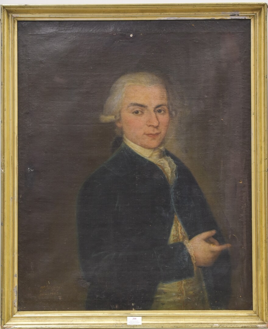 French School, 18th Century | Portrait of a gentleman, half-length ...