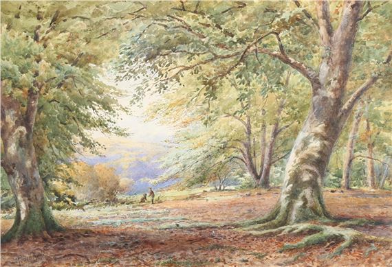 Arthur Powell May | Forest glade | MutualArt