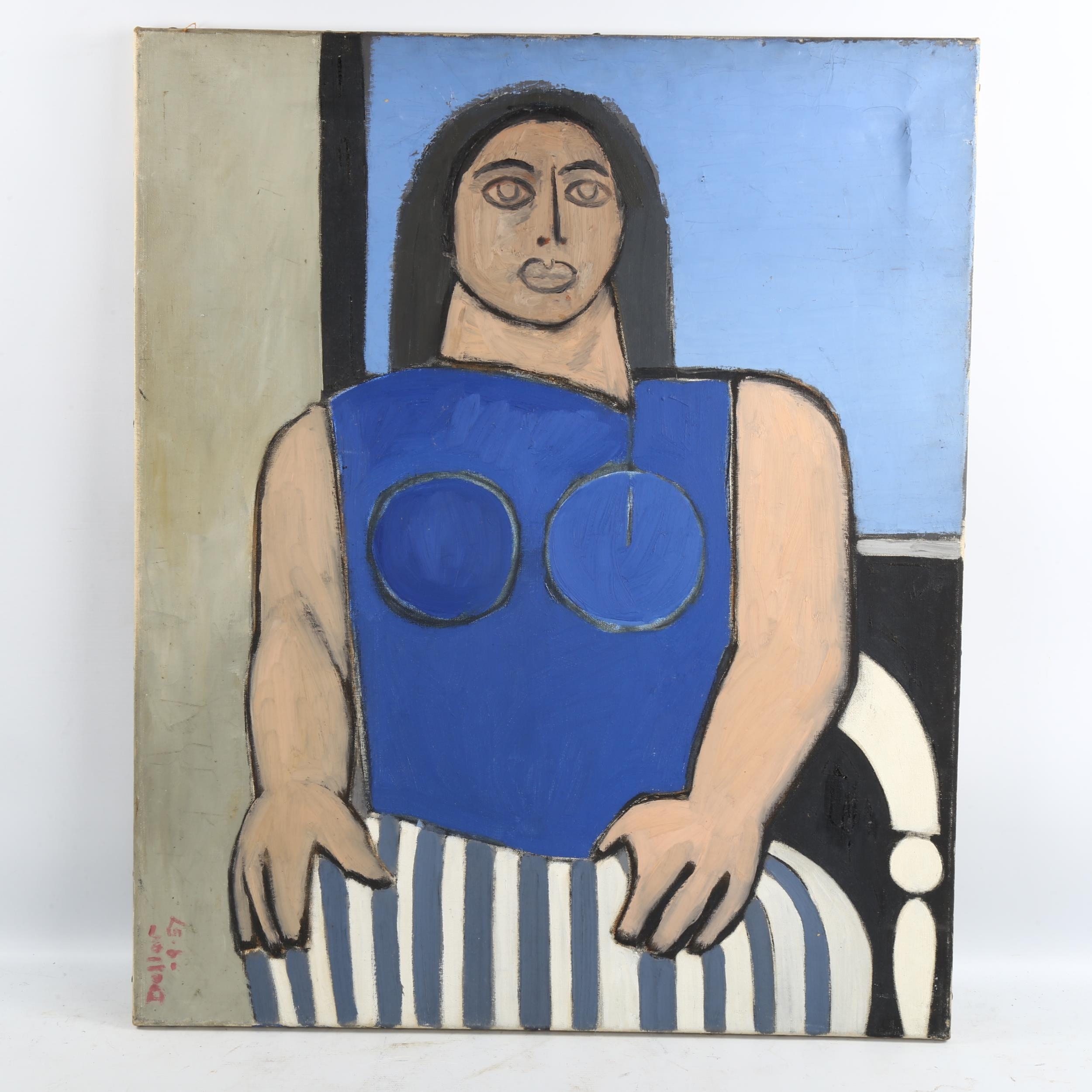 Ron Dellar | Big woman (1957) | MutualArt