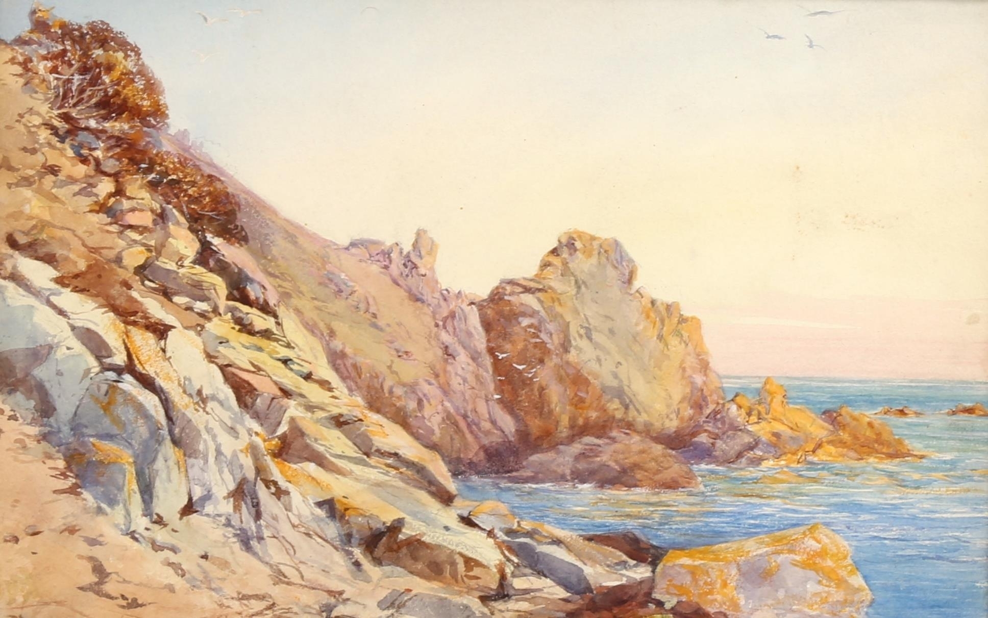William Cook of Plymouth | Cornish coastal view | MutualArt