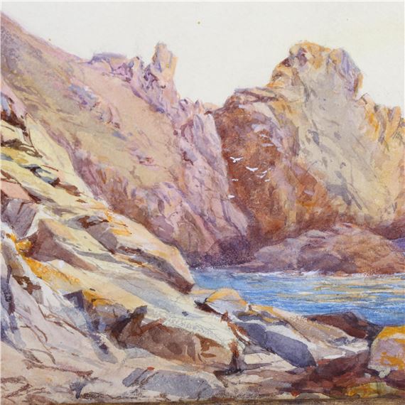 William Cook of Plymouth | Cornish coastal view | MutualArt