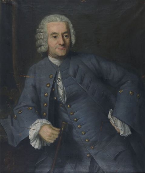 French School, 18th Century | Portrait of a man of quality wearing a ...