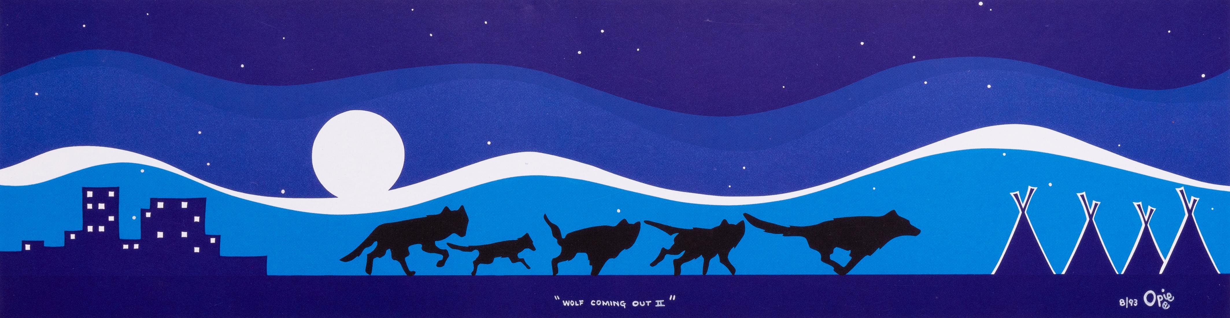 Phillip Oppenheim | Wolf Coming Out II (1993) | MutualArt