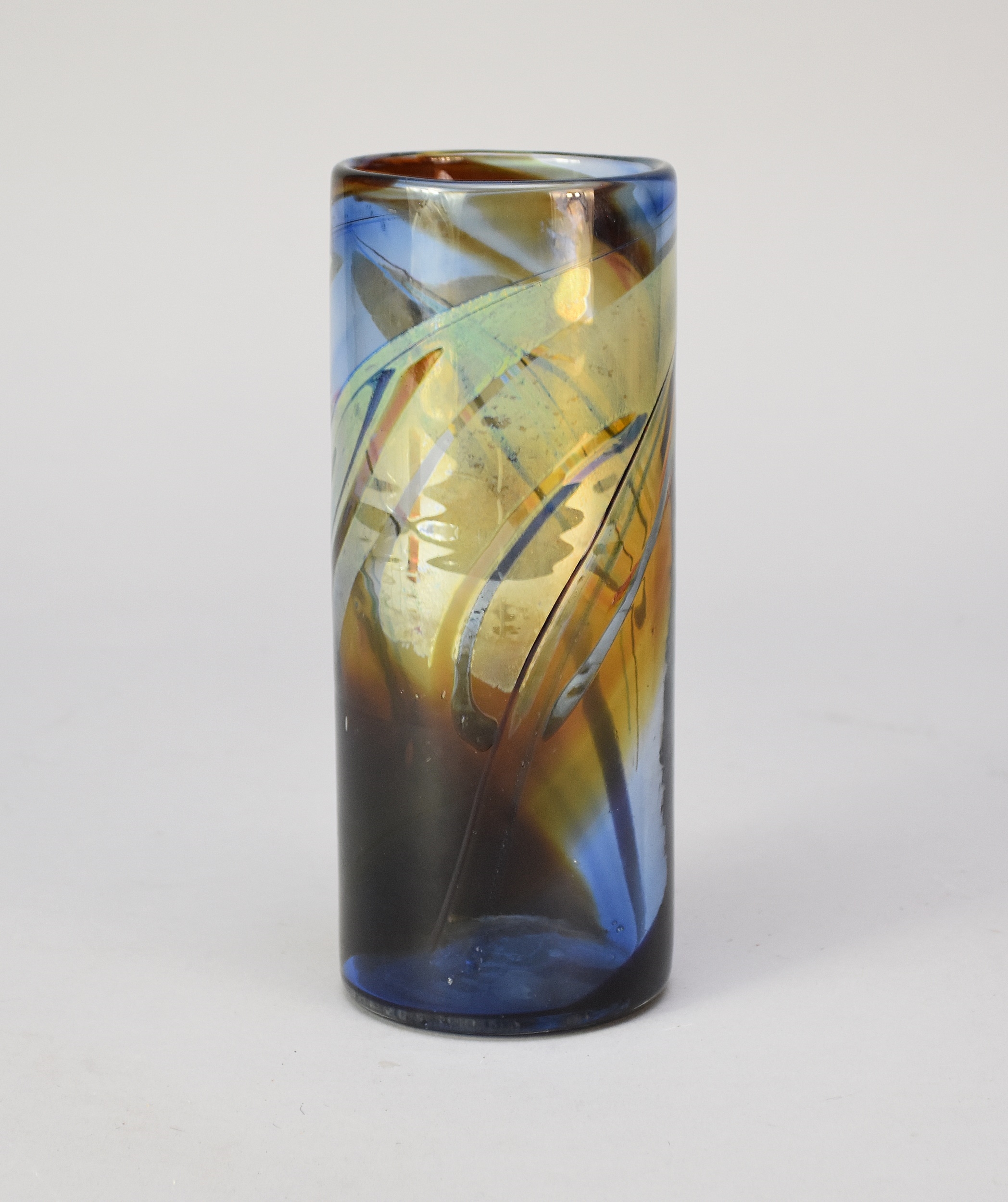George Elliott of Bewdley | George Elliott studio glass vase | MutualArt