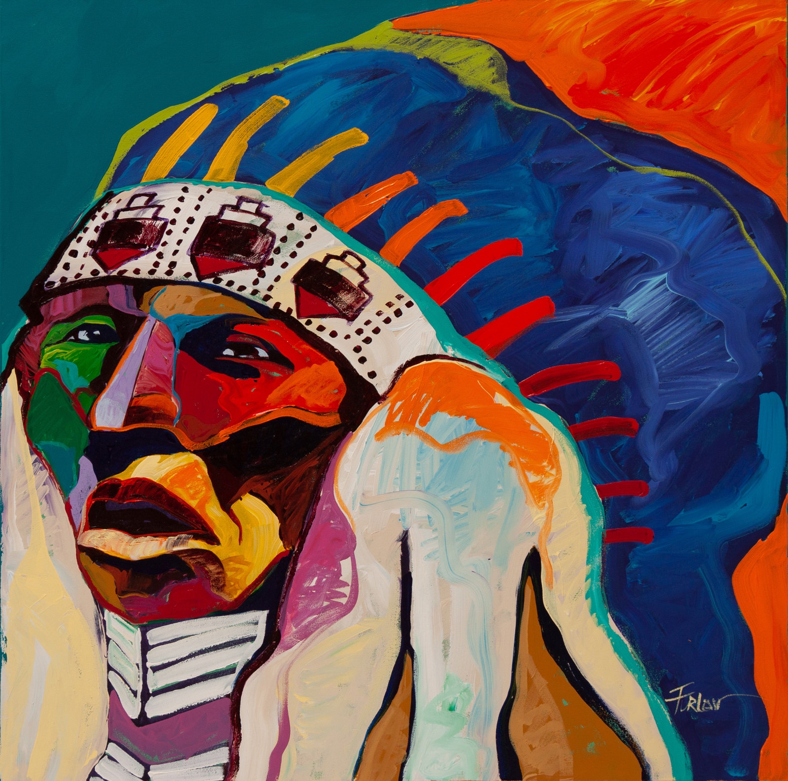 Malcolm Furlow | Apache at the Altar (1991) | MutualArt
