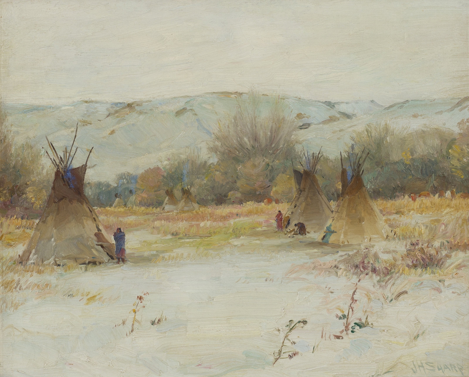 Joseph Henry Sharp | Untitled (Circa 1905) | MutualArt