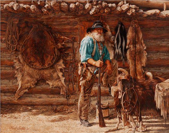 Paul Calle | The Old Trapper | MutualArt