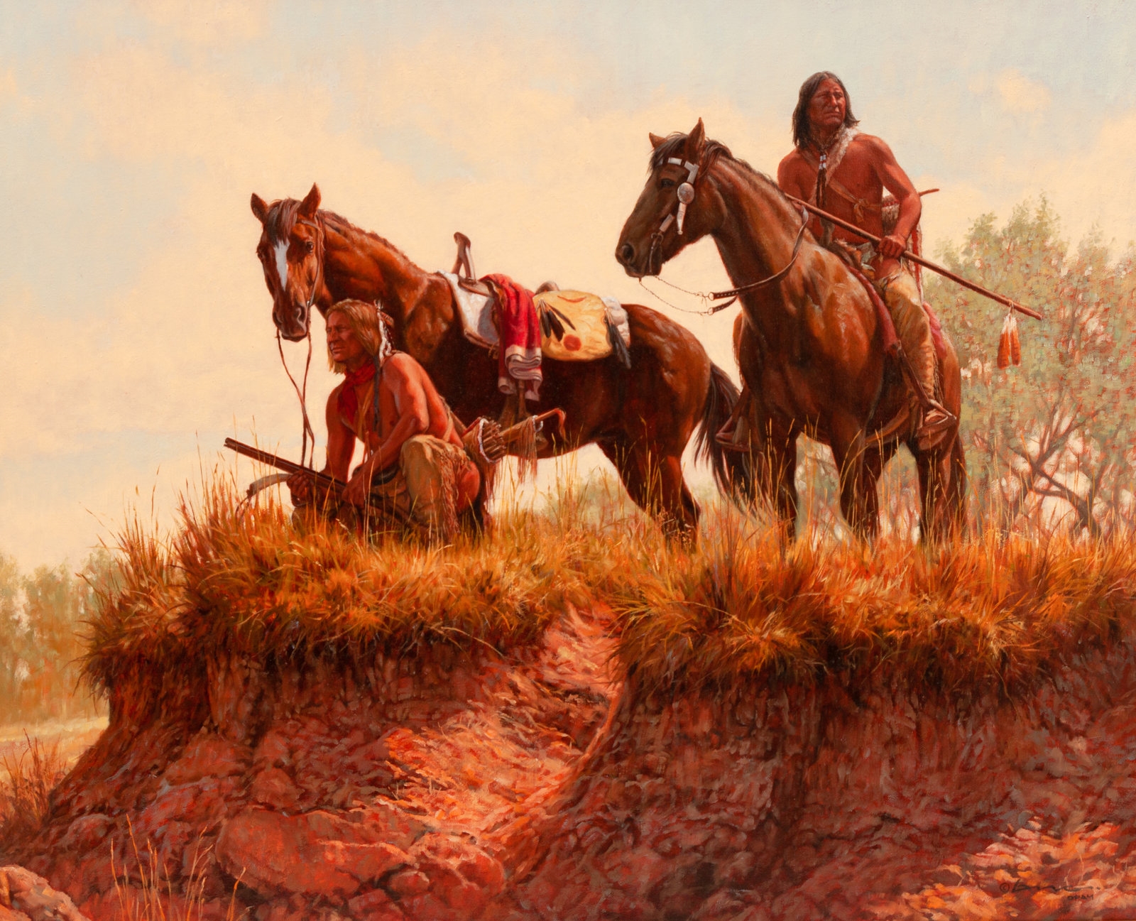 Steven Lang | Rifle and Lance | MutualArt