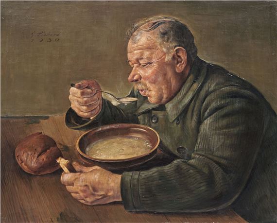 Georg Siebert | Georg Siebert Suppenesser (1930) | MutualArt