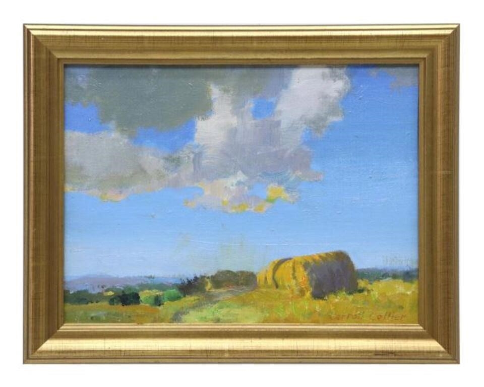 Carroll Collier | Hay Rolls | MutualArt