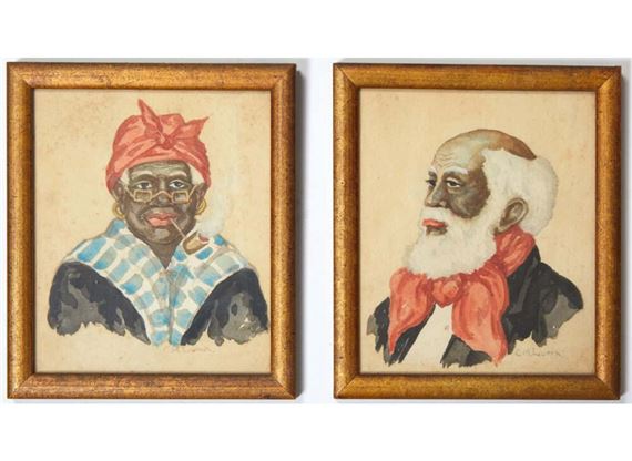 Corinna Morgiana Luria | Portrait of an African American Man (Early 20 ...