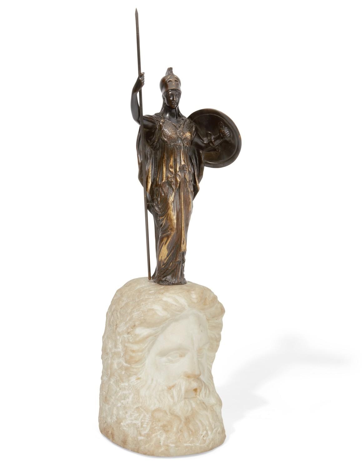 Continental School, 20th Century | Athena born from the head of Zeus ...