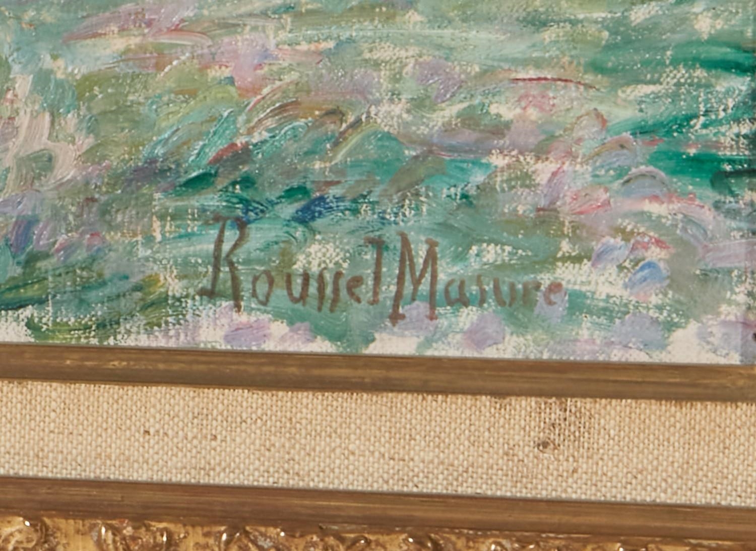 Henri Roussel-Masure | Village by the sea | MutualArt