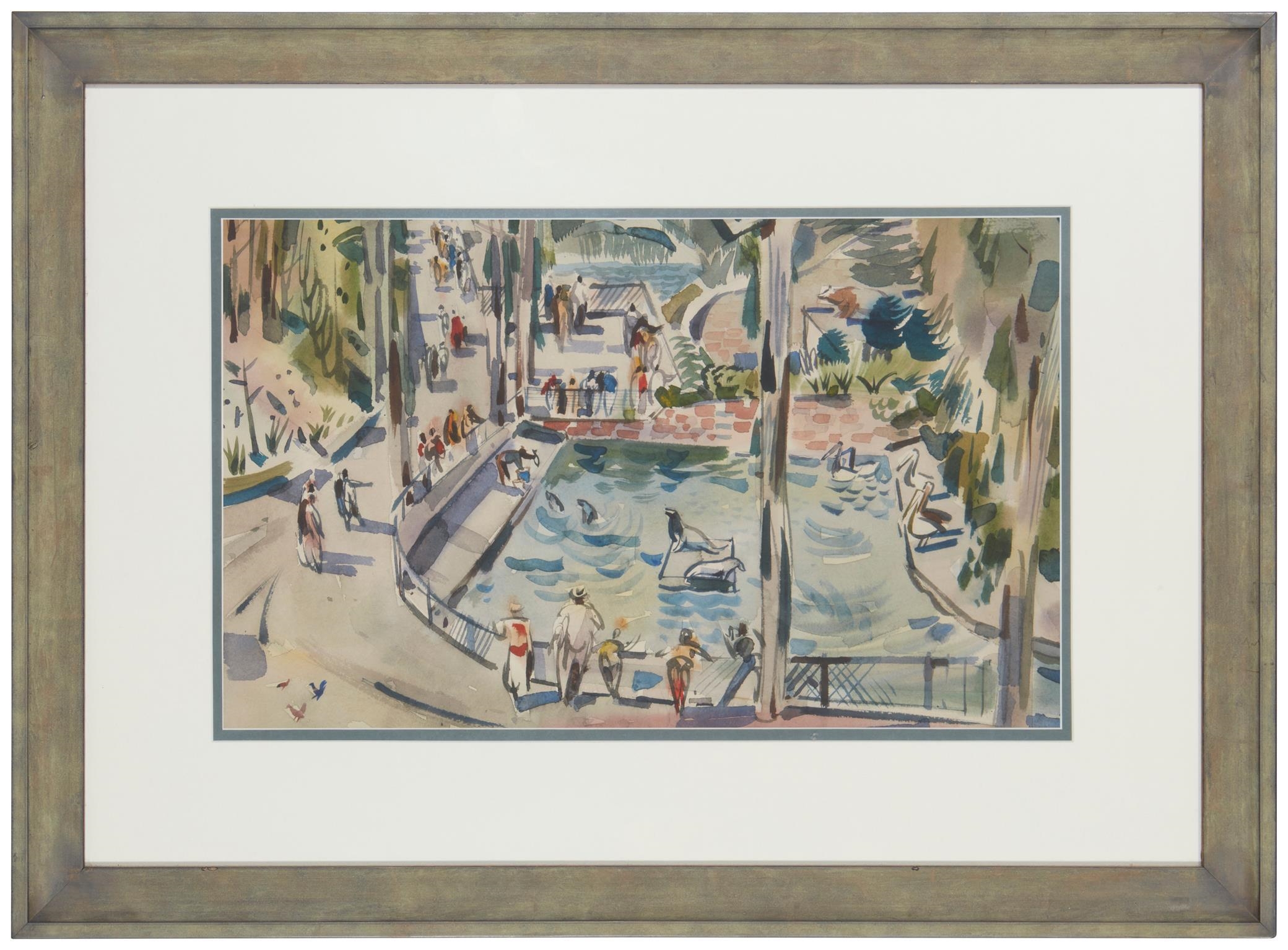 Rex Brandt | Seal grotto, San Diego Zoo | MutualArt