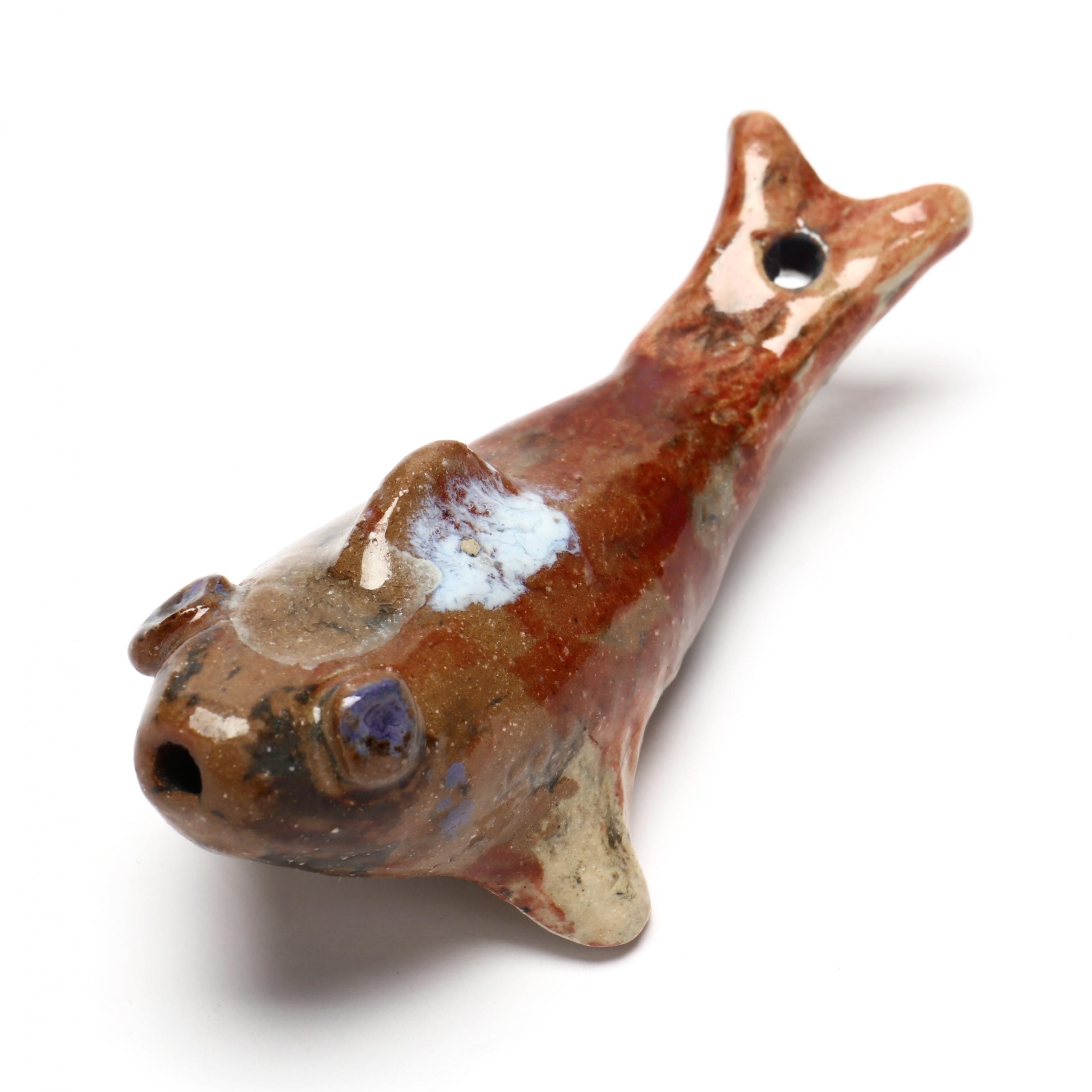Waymon Cole | NC Pottery Whistle | MutualArt