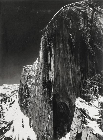 Ansel Adams | MONOLITH / FACE OF HALF DOME | MutualArt