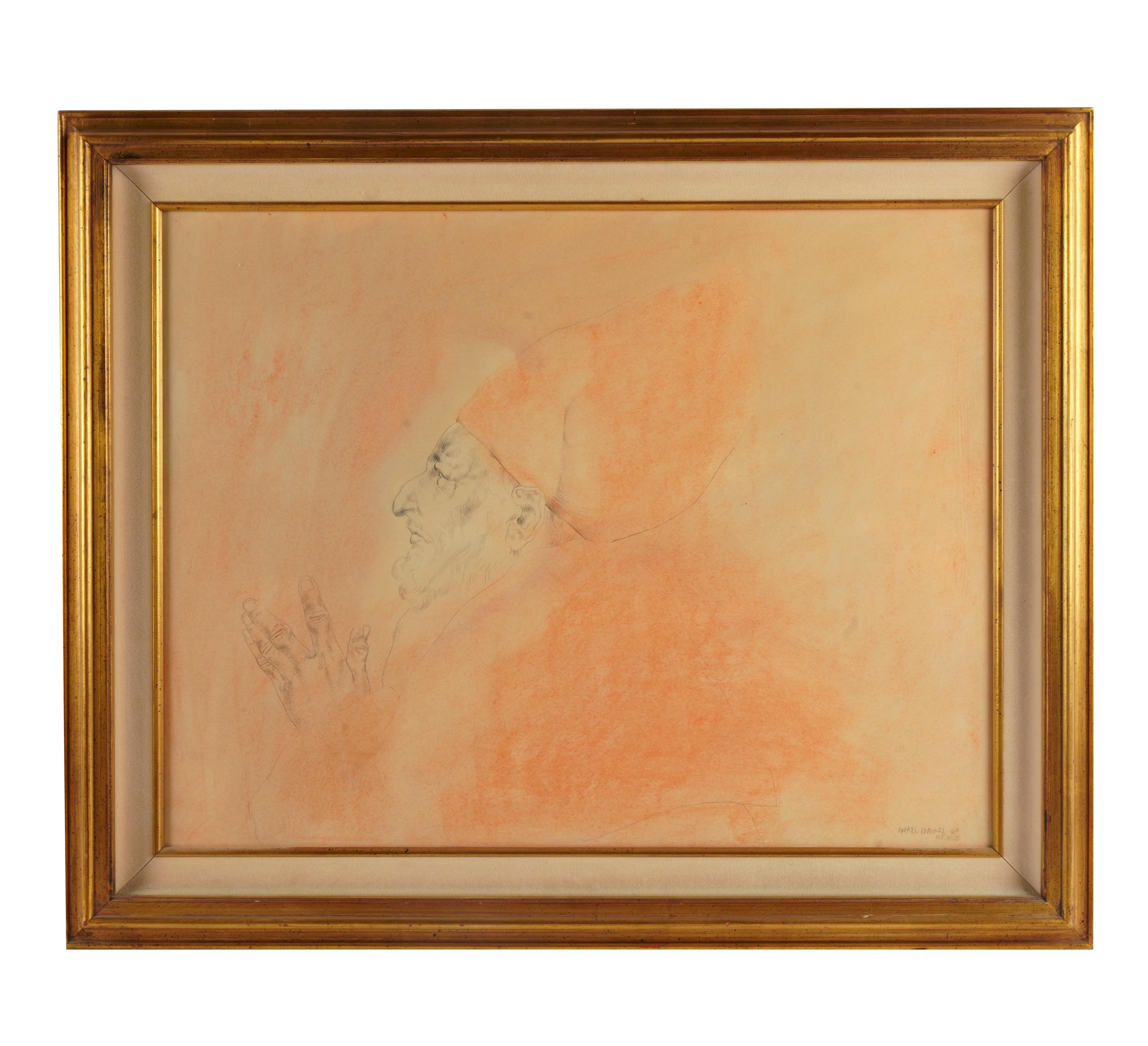 Rafael Coronel | PORTRAIT OF A CARDINAL (1969) | MutualArt