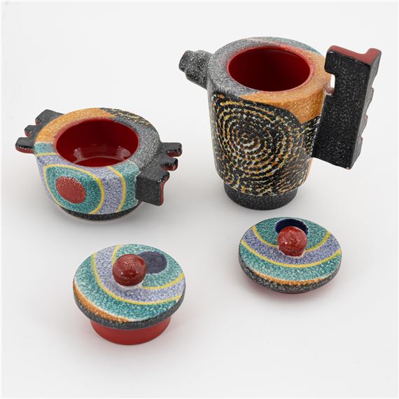 Nicolaj Diulgheroff | a 1930's six piece tea service produced for ...