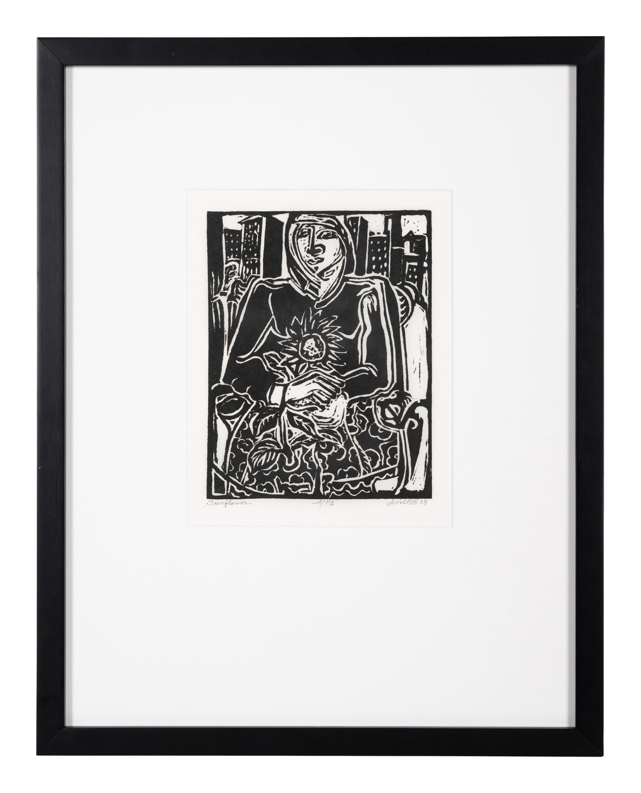 David Clyde Driskell | Sunflower (2009) | MutualArt