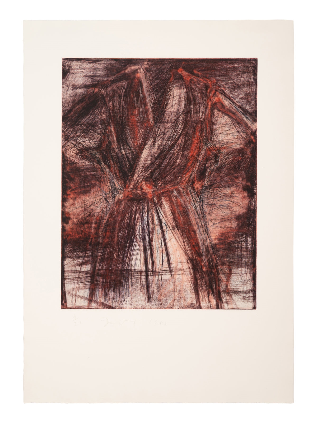 Jim Dine | Robe in Furnace (1980) | MutualArt