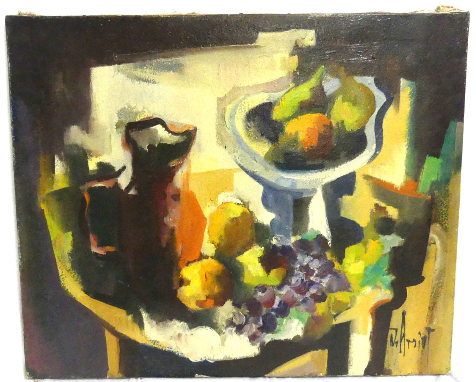 Jean Amiot | Nature Morte au Vase Rouge (1966) | MutualArt