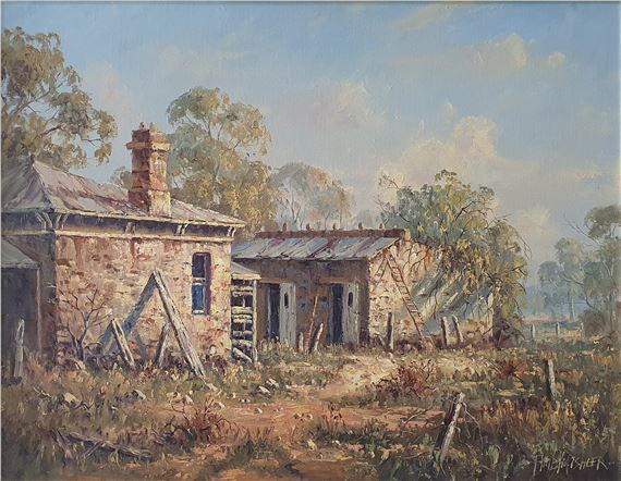 Bill Ambagtsheer | 'Old Paddock Police Station' | MutualArt