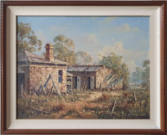 Bill Ambagtsheer | 'Old Paddock Police Station' | MutualArt