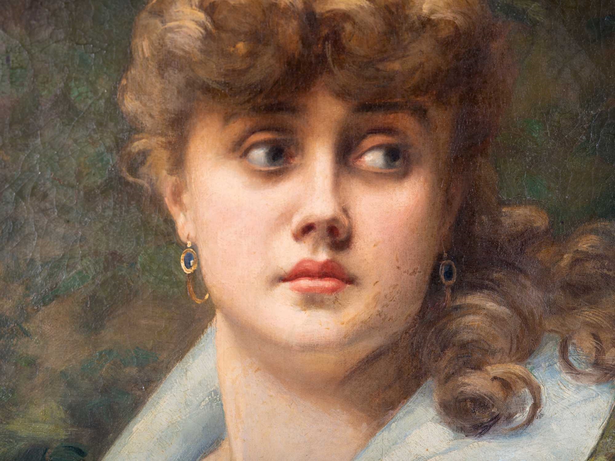 Victor Tortez | Girl with a riding Crop | MutualArt