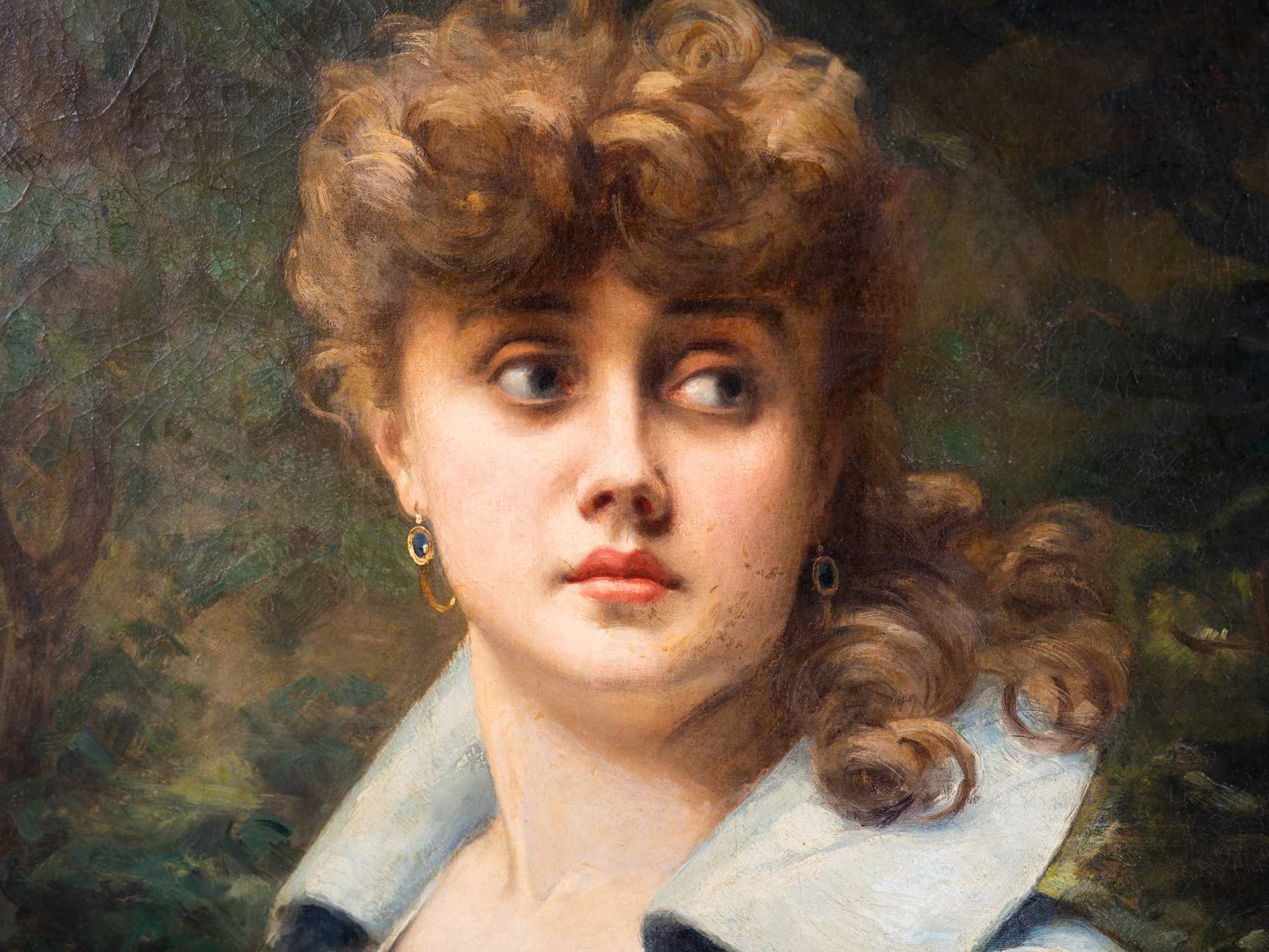 Victor Tortez | Girl with a riding Crop | MutualArt