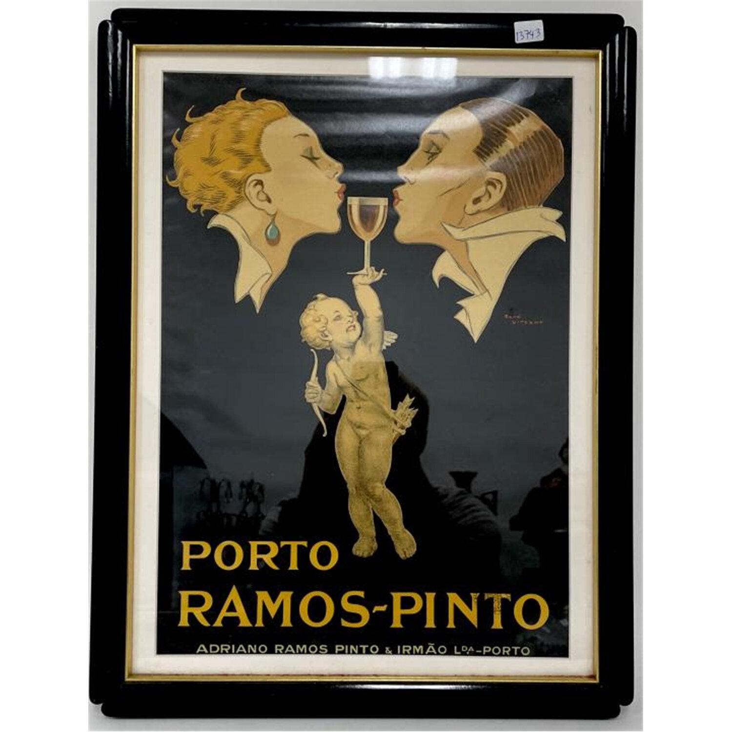 Rene Vincent | Art Deco Poster For Porto Ramos-Pinto (Circa 1920s ...