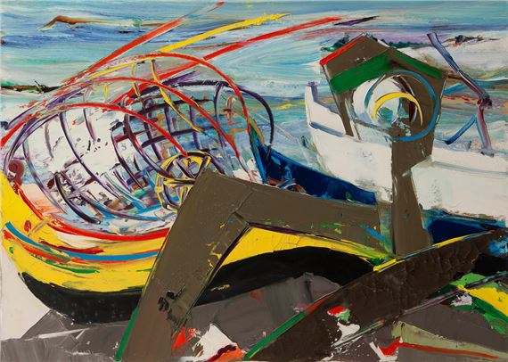 Sandro Trotti | Argani e barche | MutualArt