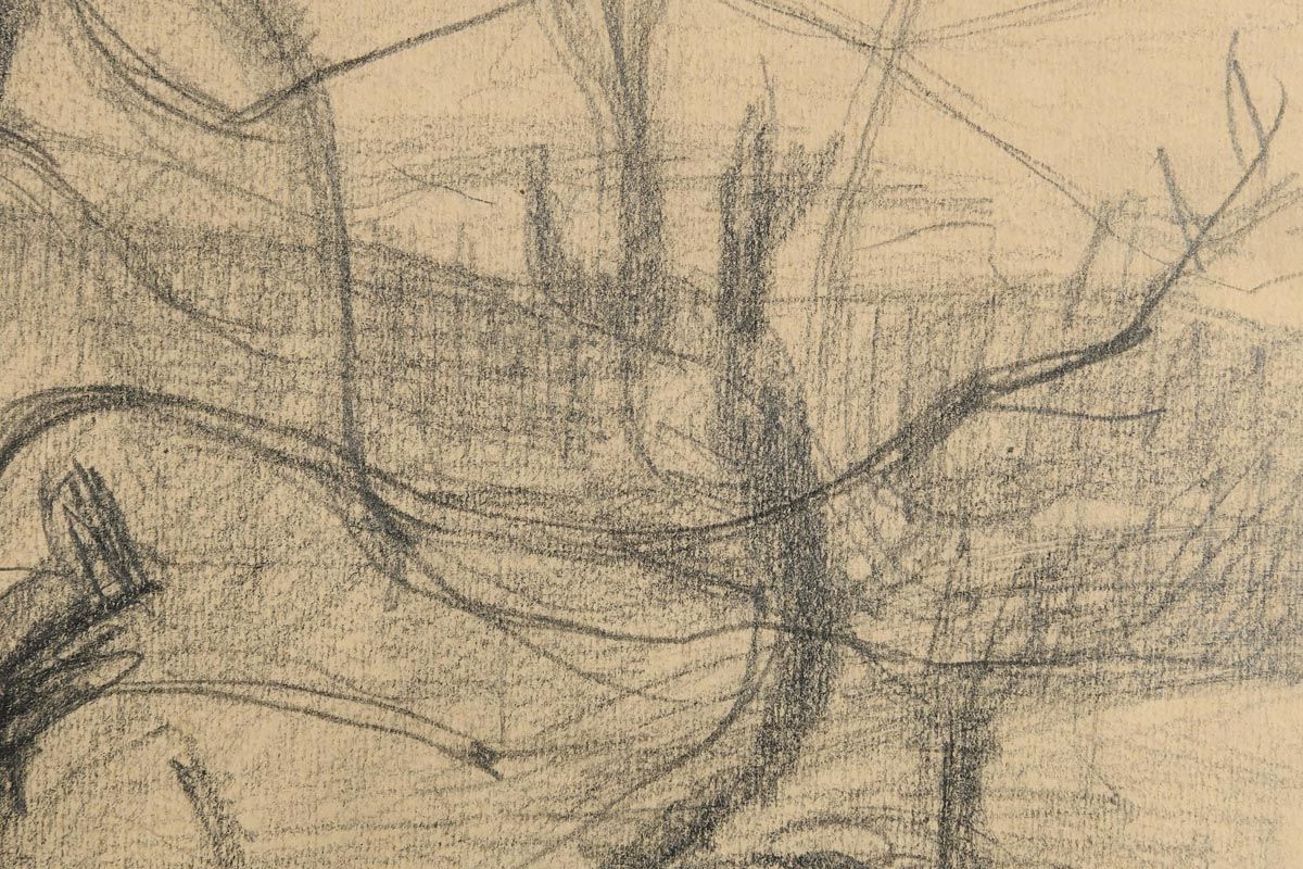 Colin Middleton | Trees in Landscape | MutualArt