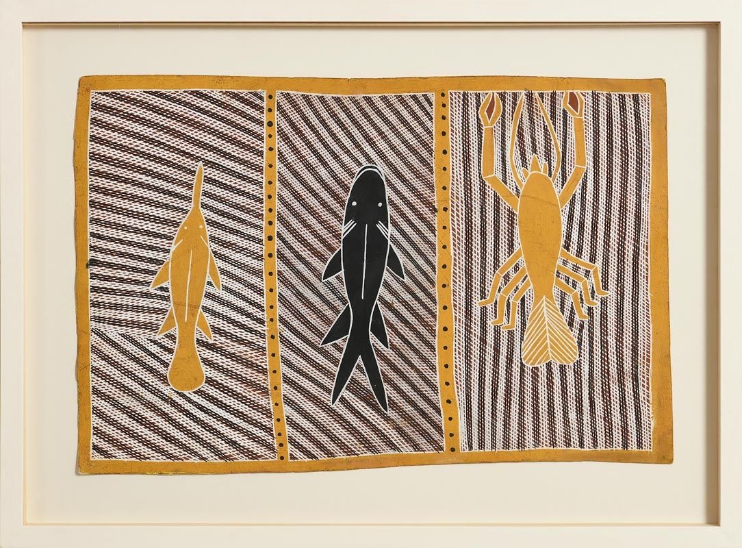 David Malangi | Untitled (1990) | MutualArt