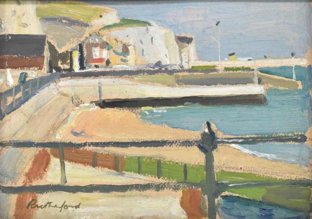 Harry Rutherford | Coastal river scene | MutualArt