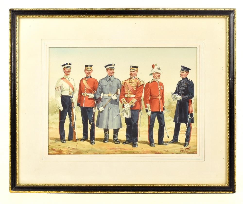 Charles C. Stadden | Orders of Dress, Coldstream Guards 1890-1912 ...