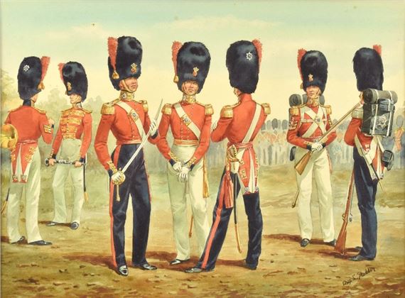 CHARLES C. STADDEN | Coldstream Guards, circa 1833 | MutualArt