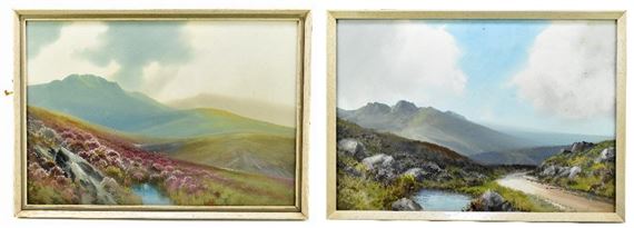 Reginald Daniel Sherrin | Moorland landscapes | MutualArt