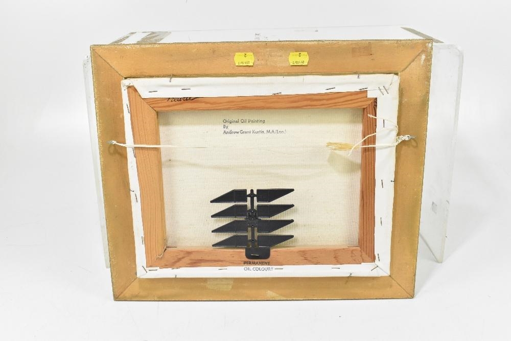 Andrew Grant Kurtis | Rural mountainous river landscape | MutualArt