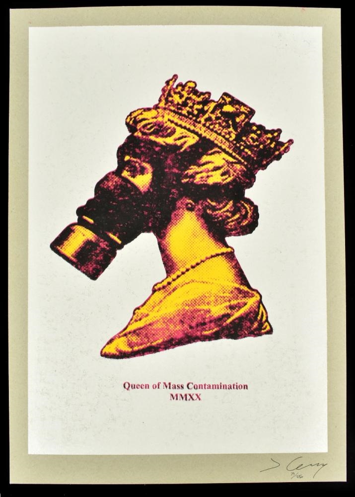 Jimmy Cauty | 'Queen of Mass Contamination (Negatively Positive Edition ...